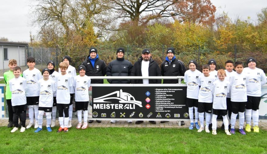 E3 des 1. FC 1906 Erlensee bedankt sich bei Sponsor Meister Ali GmbH ...